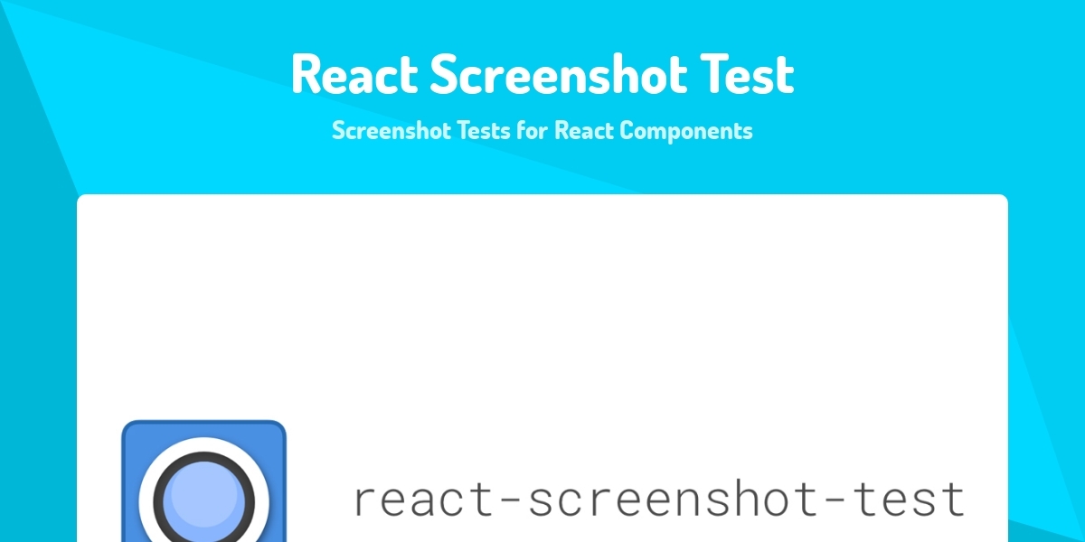 React Screenshot Test Screenshot Tests For React Components Made